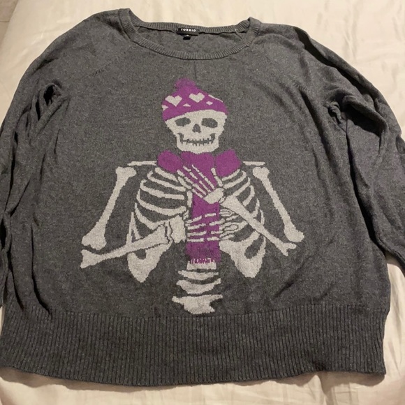 torrid | Tops | Torrid Skeleton Long Sleeve | Poshmark